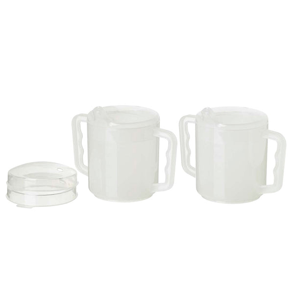 Homecraft 2 Handled Mug Set with Lids – R.T. Edwards Commercial