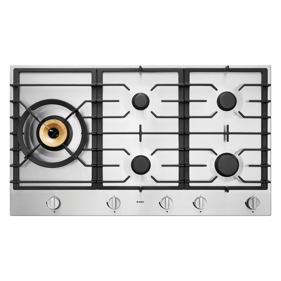 ASKO 90cm 5 Burner Gas Cooktop - Stainless Steel – R.T. Edwards Commercial