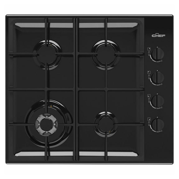 Chef 60cm 4 Burner Gas Cooktop – R.T. Edwards Commercial