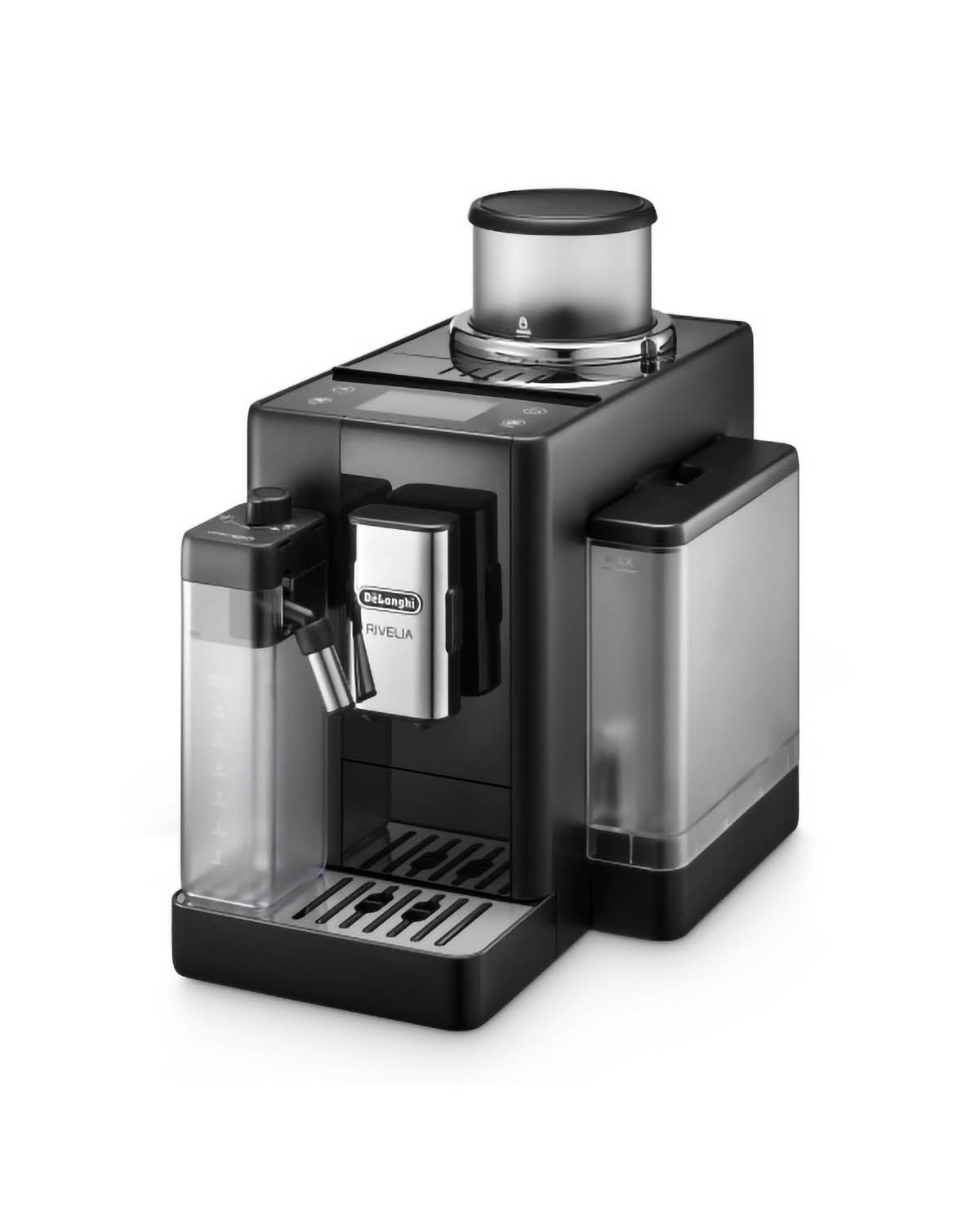 DeLonghi Rivelia Fully Automatic Coffee Machine - Black – R.T. Edwards ...