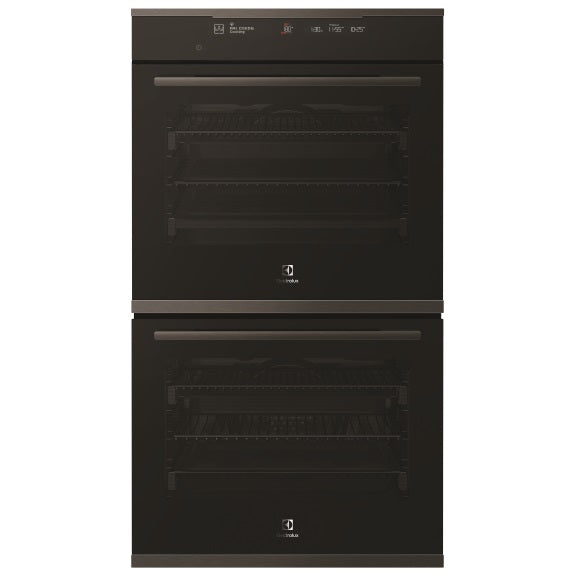 Electrolux 60cm Double Electric Oven - Dark Stainless Steel – R.T ...