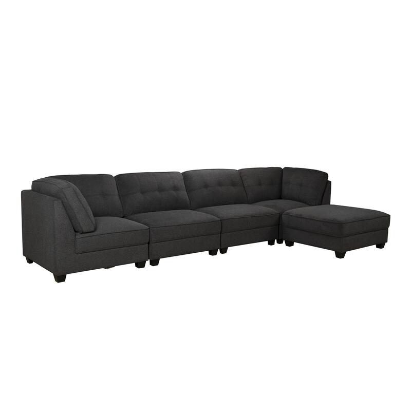 Genoa Charcoal Modular Lounge Suite – R.T. Edwards Commercial