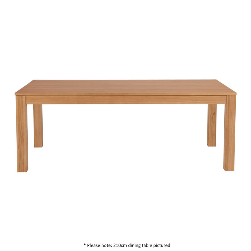 Hamilton 240cm Timber Dining Table - Messmate/Natural – R.T. Edwards ...