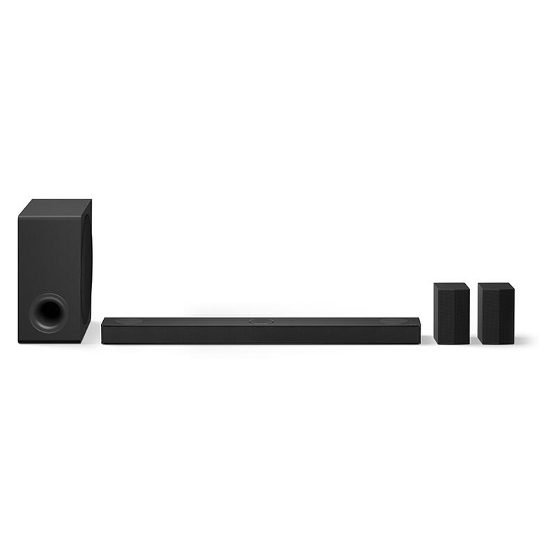 LG S80TR 5.1.3 Channel Soundbar with Subwoofer & Rear Speakers - Black ...