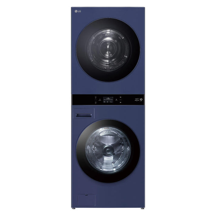 LG 19kg + 10kg Smart AI WashTower All-In-One Stacked Washer Dryer Comb ...