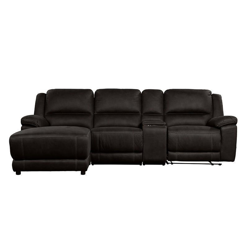 Oregon 3 Seater Fabric Recliner with Chaise - Jet – R.T. Edwards Commercial