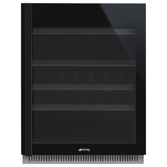 Smeg Dolce Stil Novo 38 Bottles Built-In Wine Fridge - Black – R.T ...