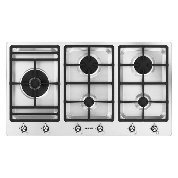 Smeg 90cm Classic 5 Burner Gas Cooktop – R.T. Edwards Commercial