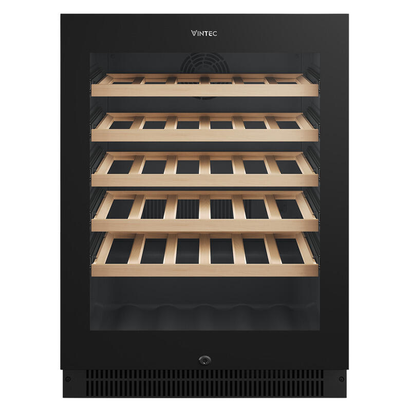 Vintec 41 Bottle Single Zone Wine Fridge Cabinet - Black – R.T. Edwards ...