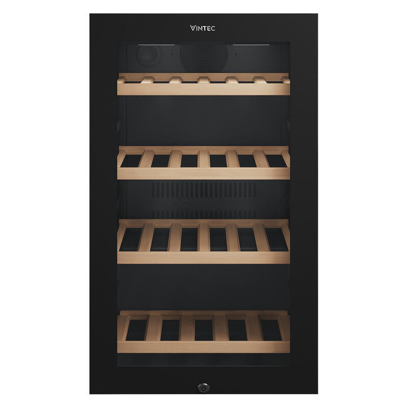 Vintec 35 Bottle Under-Counter Wine Fridge Cabinet - Black – R.T ...