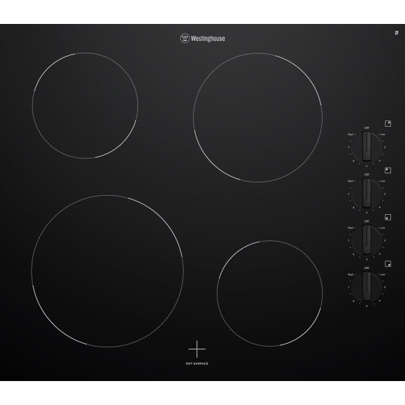 Westinghouse 60cm 4 Zone Ceramic Cooktop – R.T. Edwards Commercial